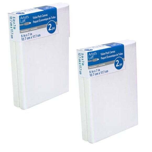 Artist Loft | Office | Artist Loft Bundle Of Two 2pack Value Canvases ...